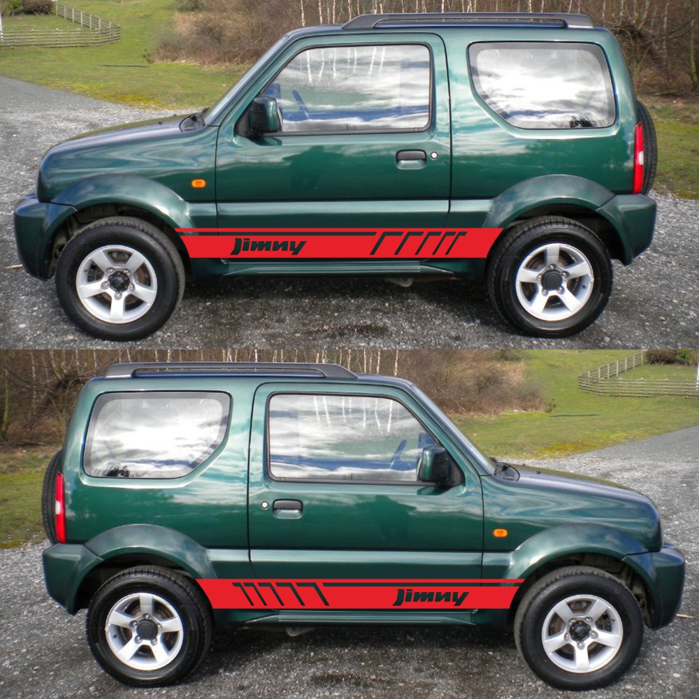 Stylish Jimny Car Sticker Fashion Patterns Auto Racing Sport Styling ...