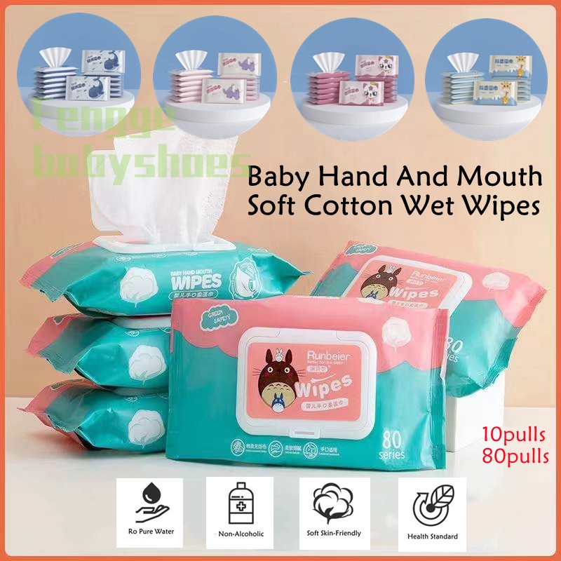 Direct Supplier Runbeier Organic Baby Wipes 80/10 Pulls Per Pack(Non ...