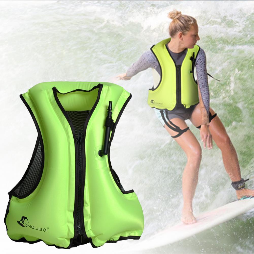 Professional Inflatable Life Jacket for Adult Summer Swimming ...