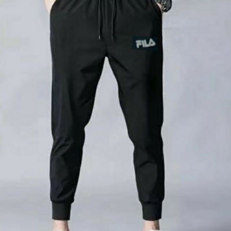 Fila Jagger pants for men goodquality cotton makapal #cod | Shopee ...