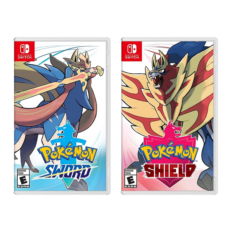 Nintendo Switch Pokemon Sword and Shield Double Pack - NSW Game ...