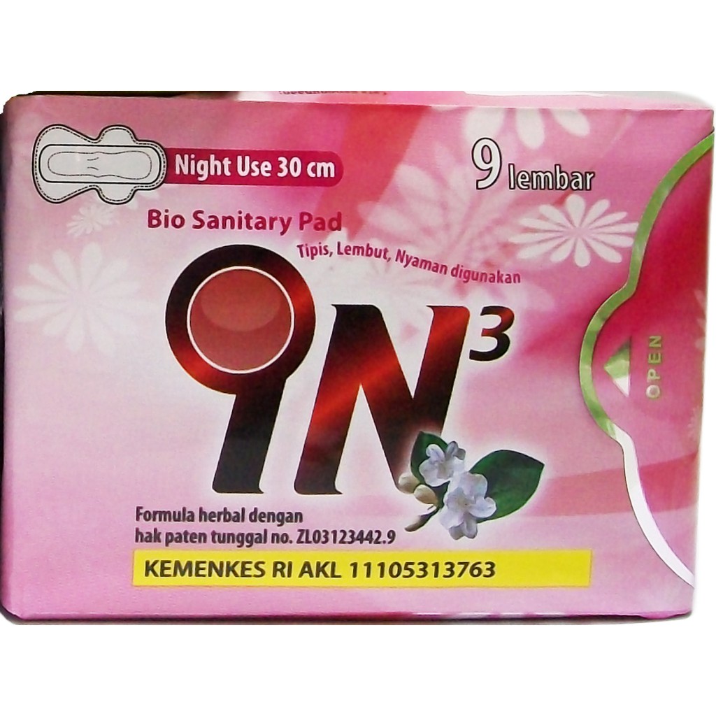 Sanitary Napkins In3 Night Use 1 Bal (contents 8 Packs) | Shopee ...