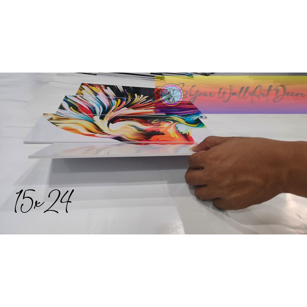 Customized Wall Art Decor 15x24 inches (flat) | Shopee Philippines
