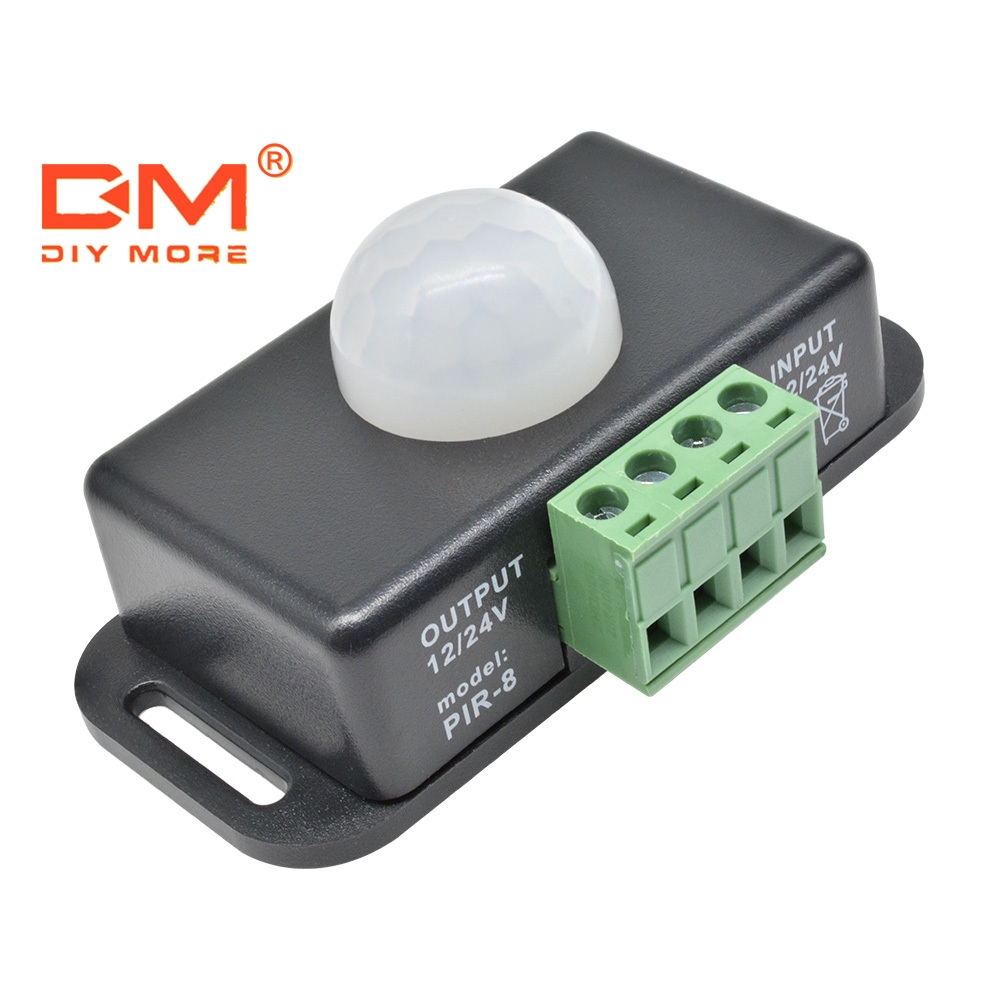 DIYMORE Dc 12v Automatic Pir Motion Sensor Switch Ir Infrared Human ...