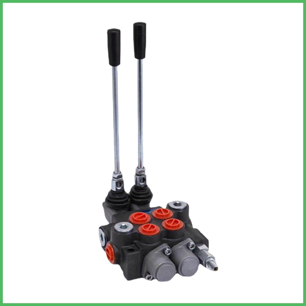 P40 Hydraulic Directional Control Valve High-quality 2 Spool Hydraulic ...