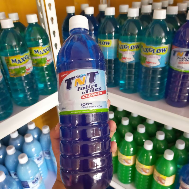 Maxglow TNT Toilet and Tiles Cleaner 1 Liter | Shopee Philippines