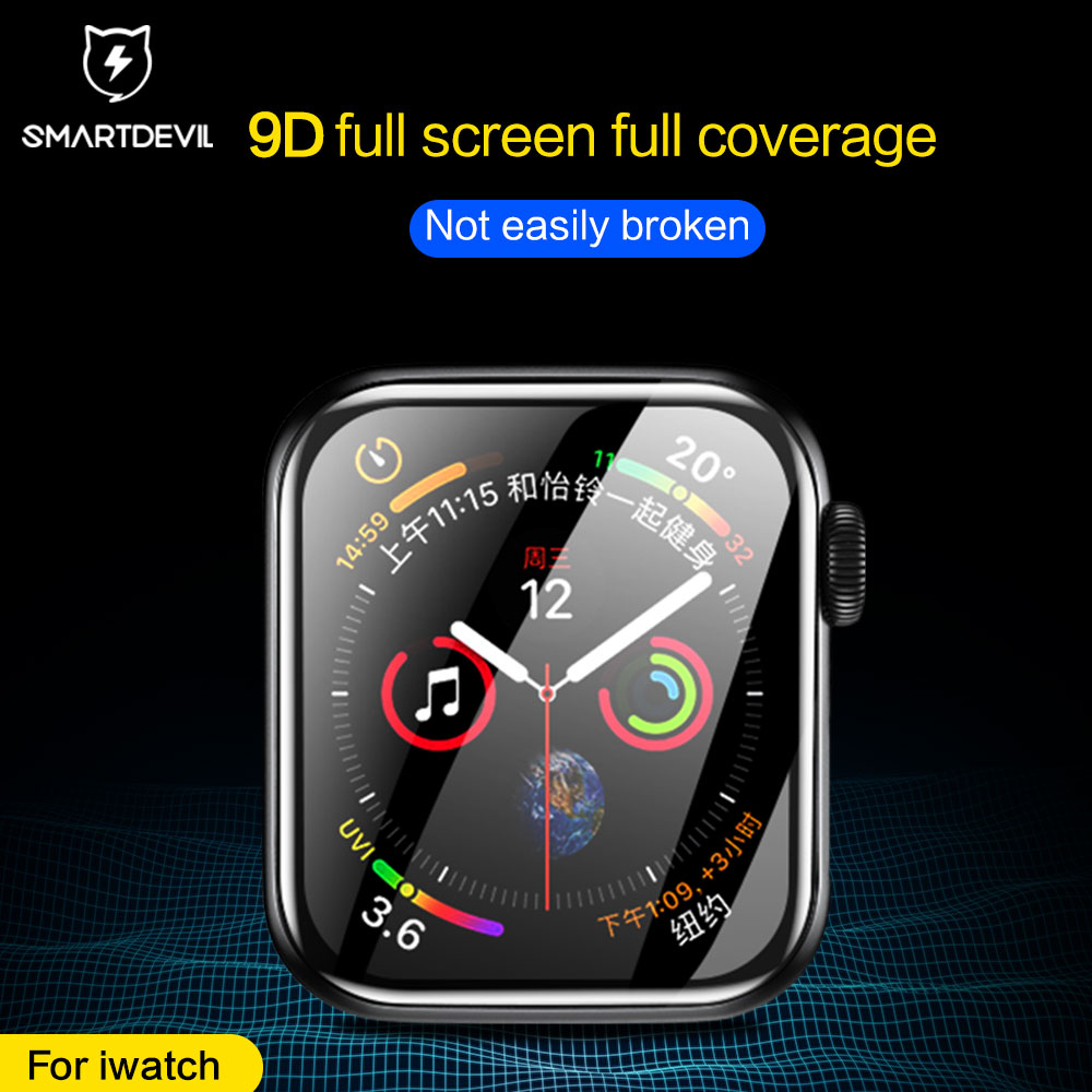 Smart Devil Full Cover Screen Protector For Apple Watch Series7/Se/6/5 ...