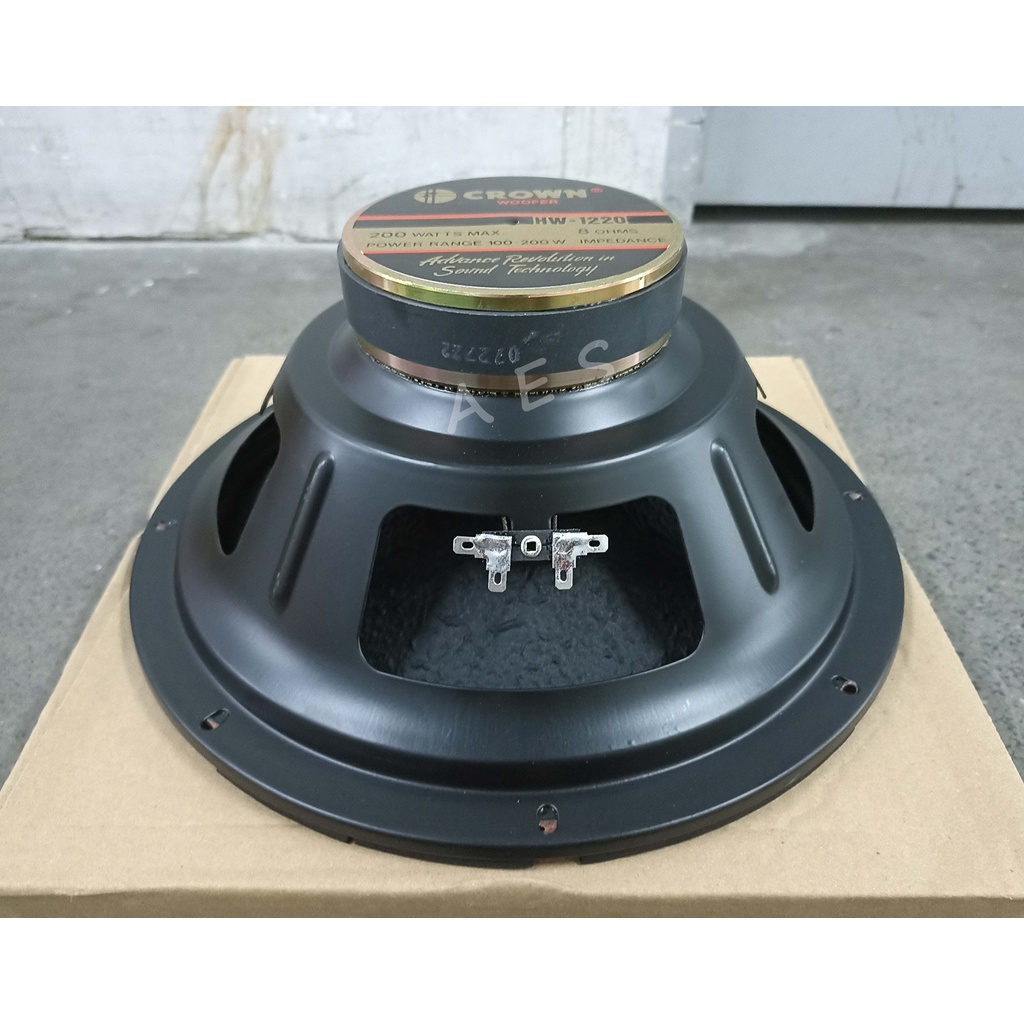 Woofer Speaker 200Watts Crown HW 1220 | Shopee Philippines