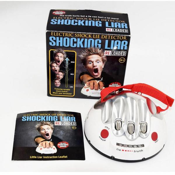 Shocking Liar Micro Electric Shock Lie Lie Detector | Shopee Philippines