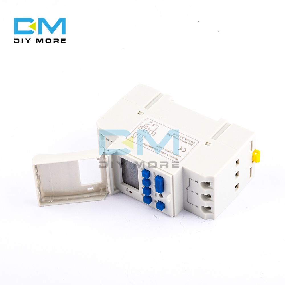 Electronic Weekly 7 Days Programmable Digital Time Relay Timer Switch