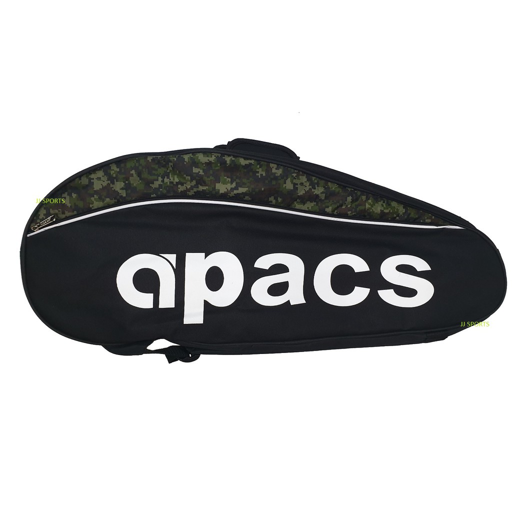 APACS BADMINTON BAG 2 ZIP BACKPACK(Single Thermal+ Shoe Compartment ...