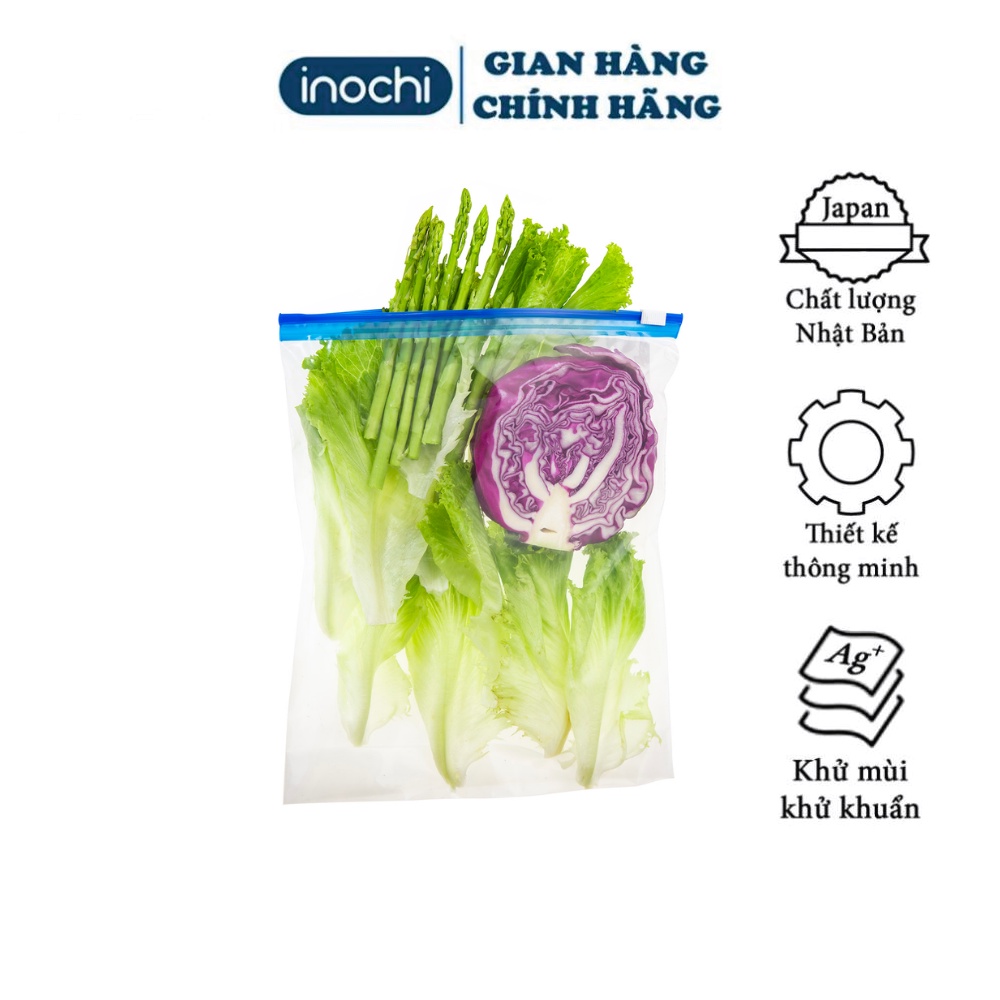 Inochi Shinsen Japanese Transparent Confectionery zip Bag, Biological ...