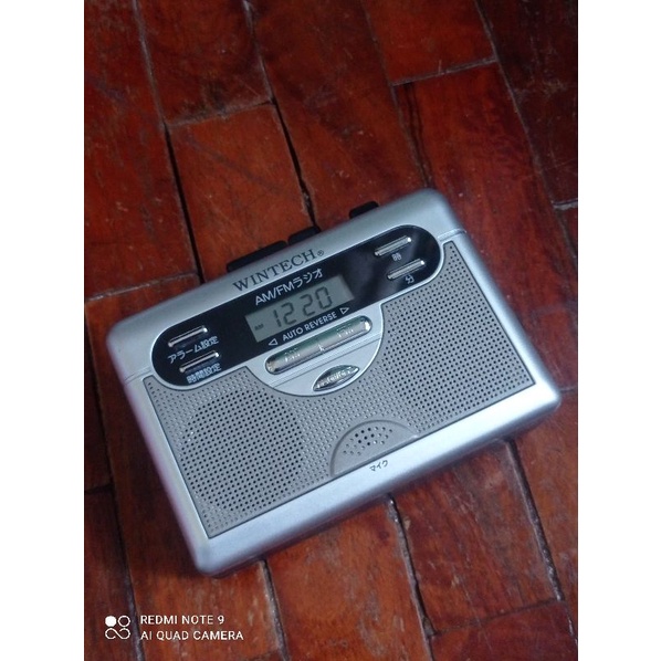 Walkman Portable Cassette Player Recorder Wamfm Radio Shopee Philippines