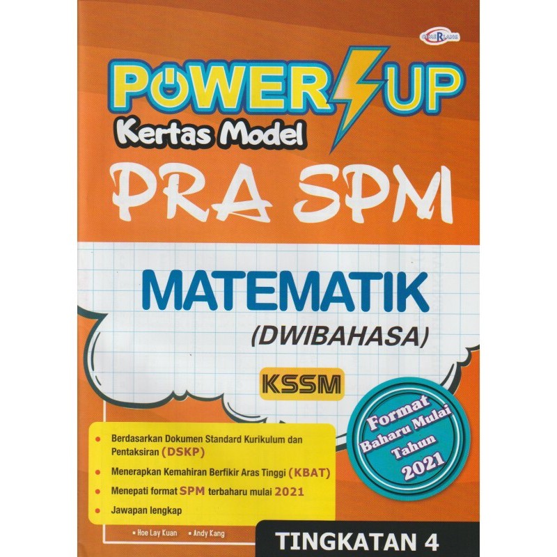 Pra SPM Mathematics Form 4 Model Paper | Shopee Philippines