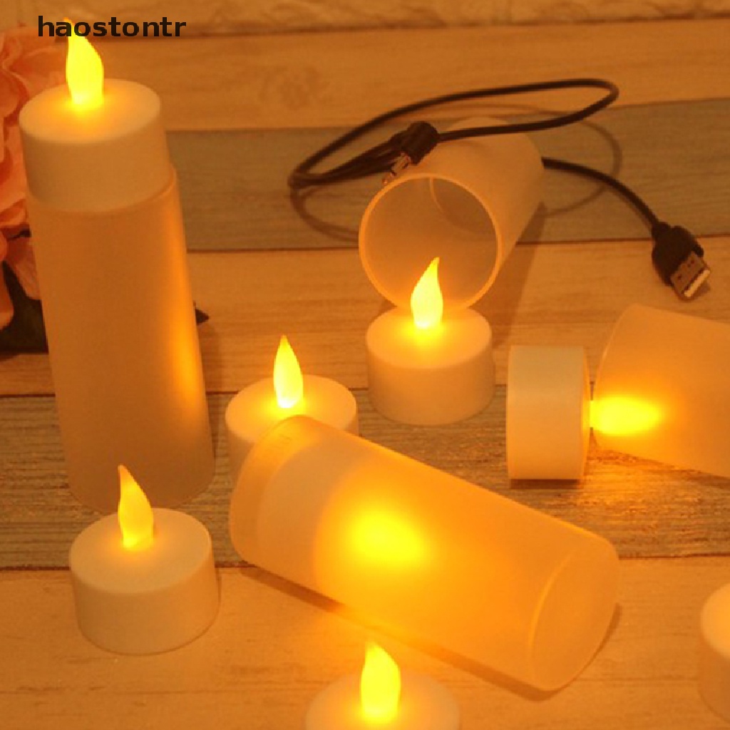[haostontr] USB Charge Light Rechargeable With Flameless Chargeable LED ...