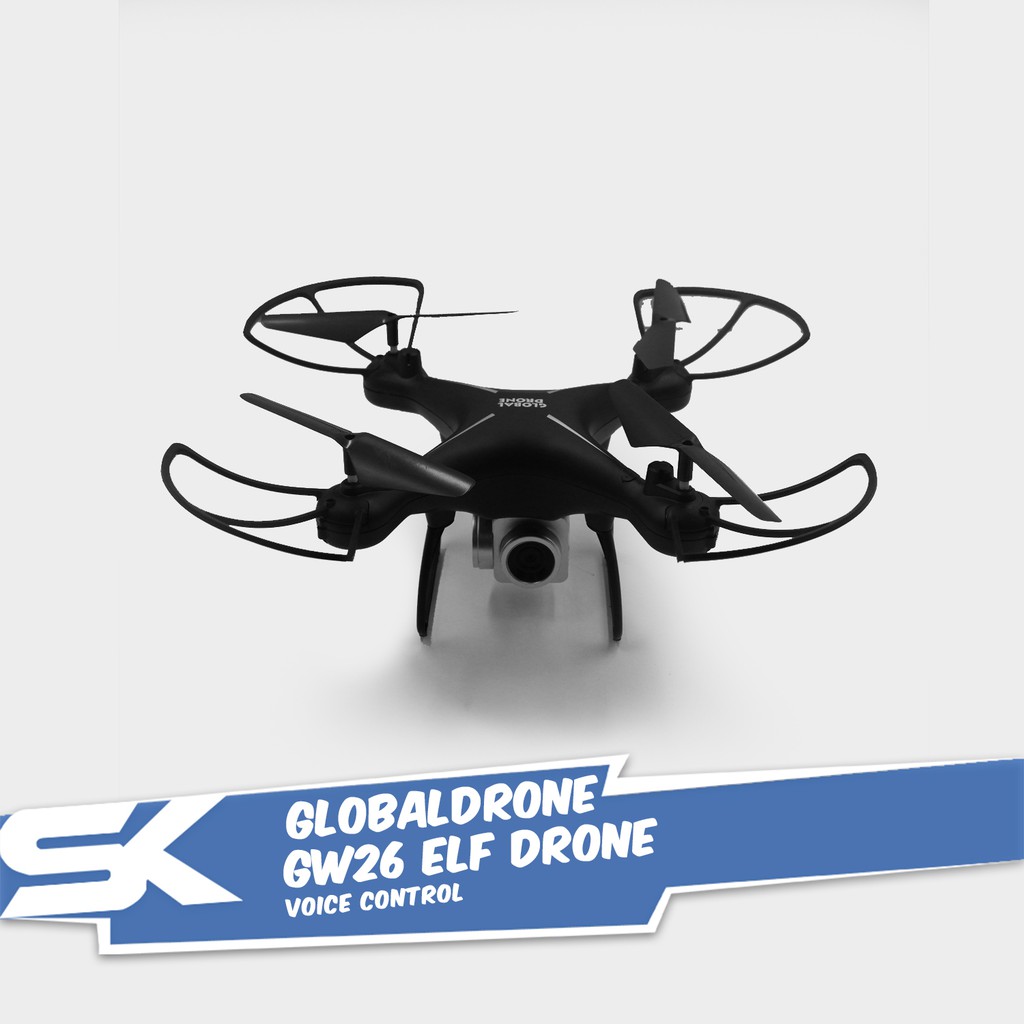 Global Drone GW26 Voice Control Elf Drone | Shopee Philippines