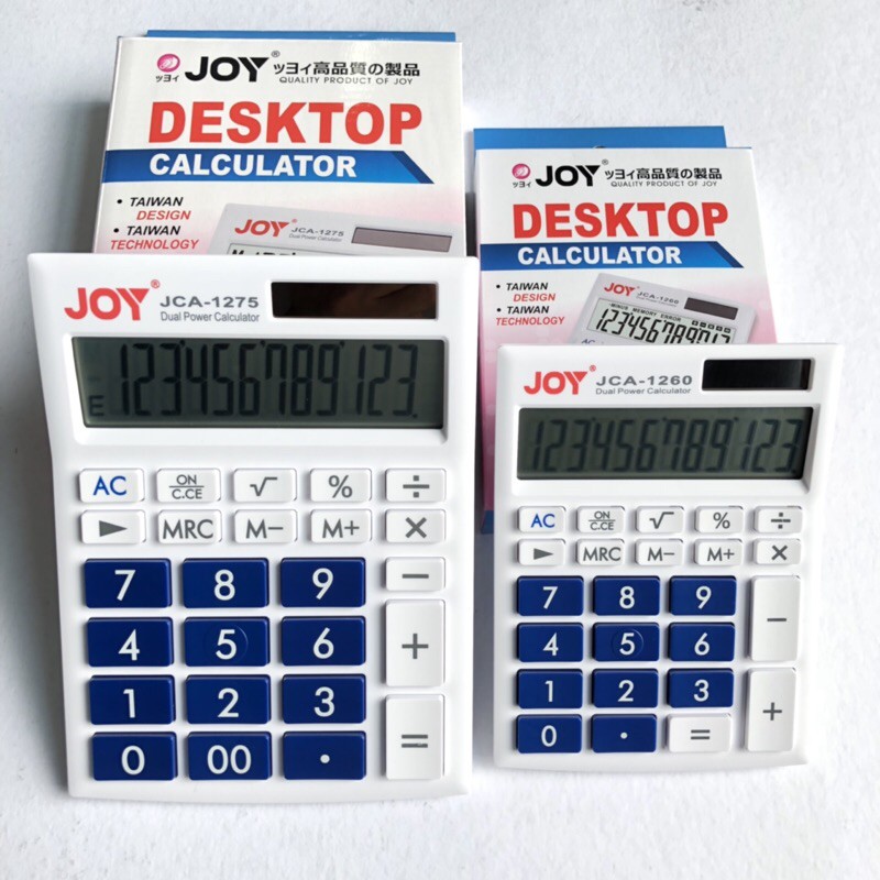 Joy Desktop Calculator 12 Digits Taiwan Technology | Shopee Philippines
