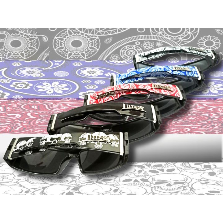 Og Locs Gangsta Sunglasses Chicano Hip Hop Anti Uv Light Classic