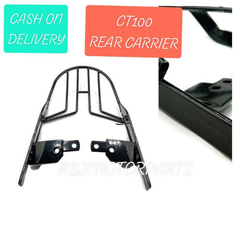 CT100 REAR CARRIER (THICK METAL) | Shopee Philippines
