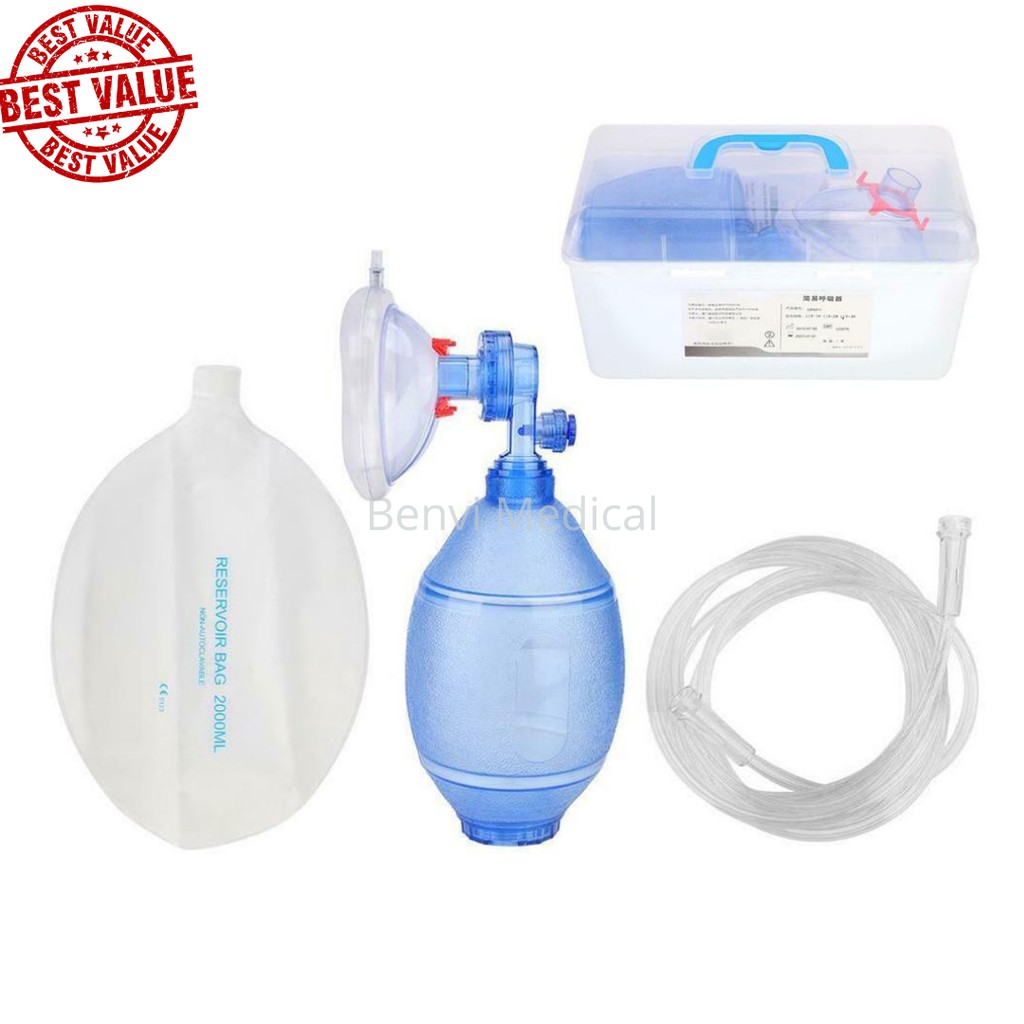 Adult Ambu Bag/Manual Resuscitators PVC | Shopee Philippines