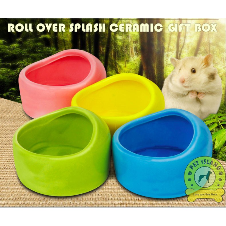 Hamster food feeding ceramic bowl | Shopee Philippines