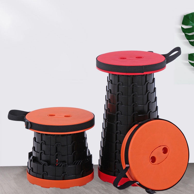 SK Mix 2nd Gen Retractable Stool for Camping Adjustable Plastic Stools ...