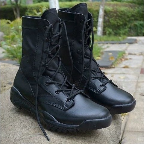 Ultralight CQB Tactical Boots Breathable Outdoor Hiking Shoes High Cut ...