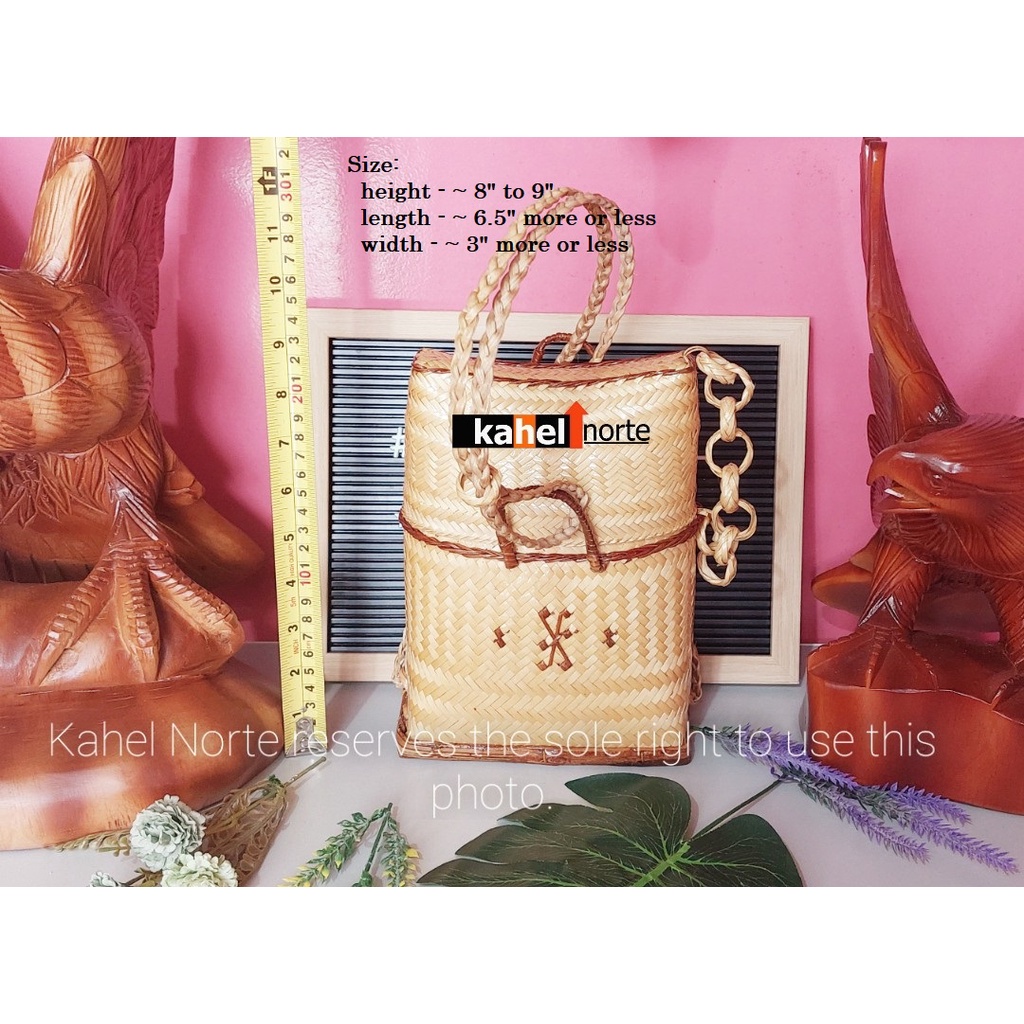 Pasiking Bamboo Ethnic Backpack | Shopee Philippines