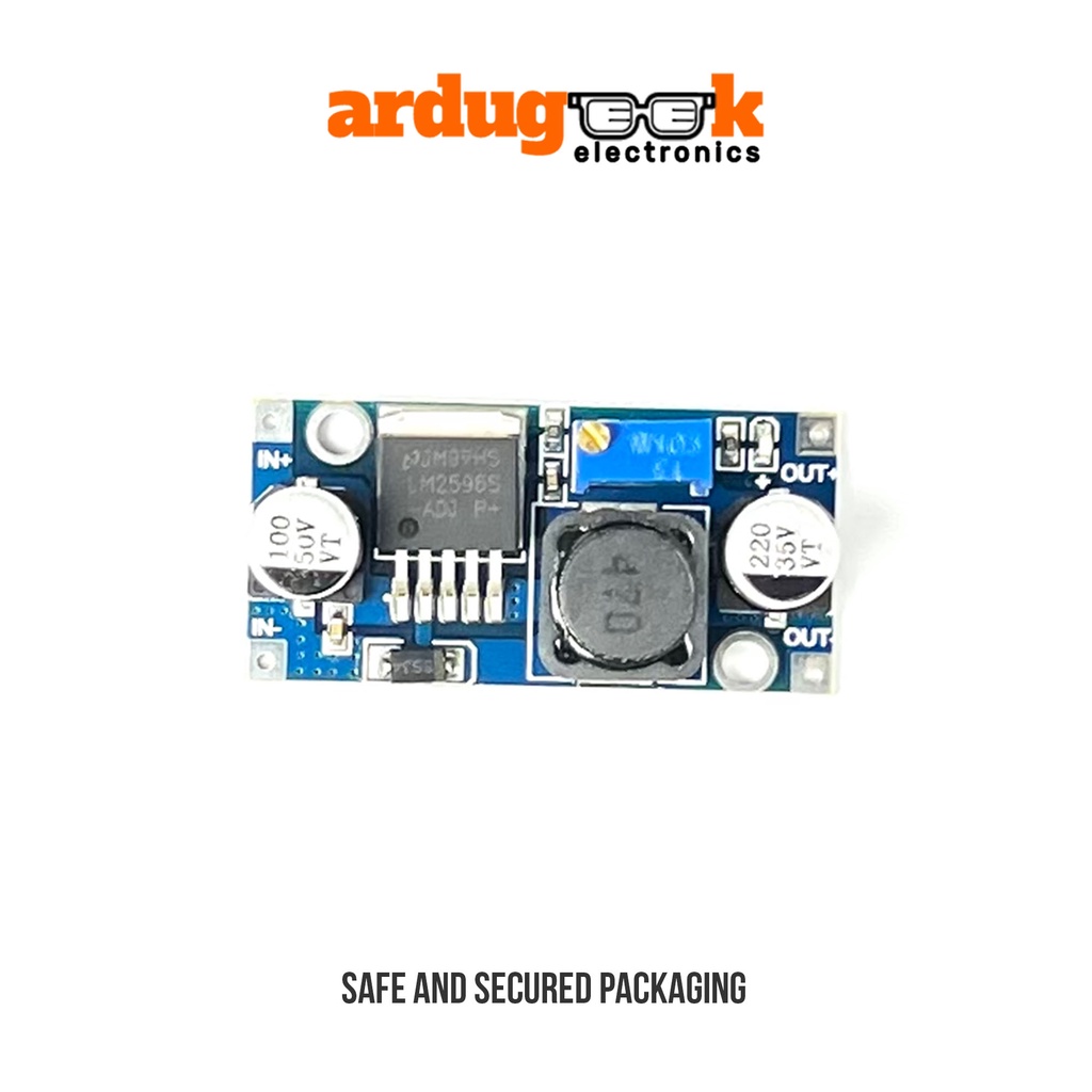 LM2596 DC-DC Adjustable Step Down Power Supply Module for Sensor LiPo ...