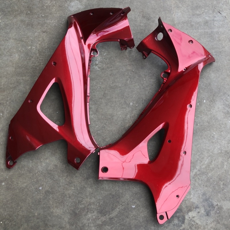 WAVE 125 WAVE125 MAINPIPE COVER SET MERAH WAVE125 MAIN PIPE COVER COVER ...