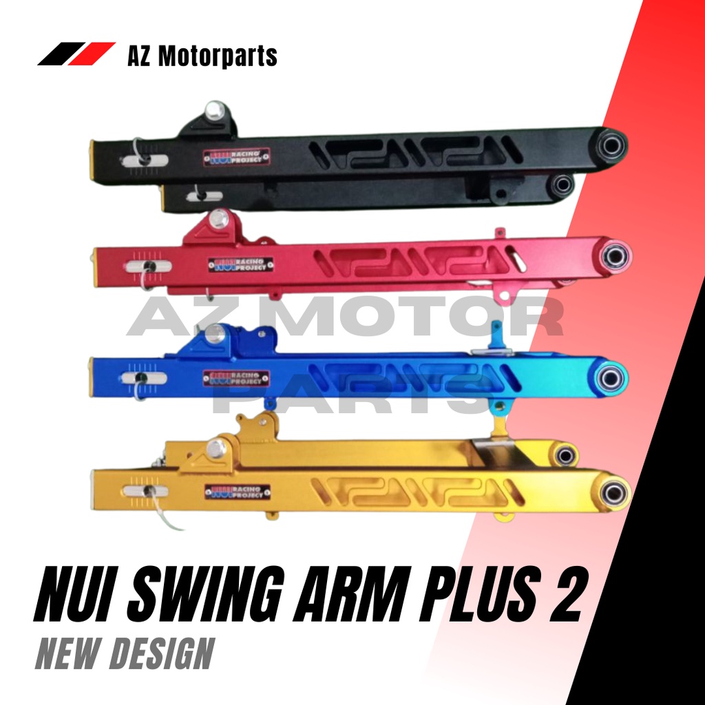 NUI Swing Arm Plus 2 w/ stopper for wave s (NEW DESIGN) | Shopee ...
