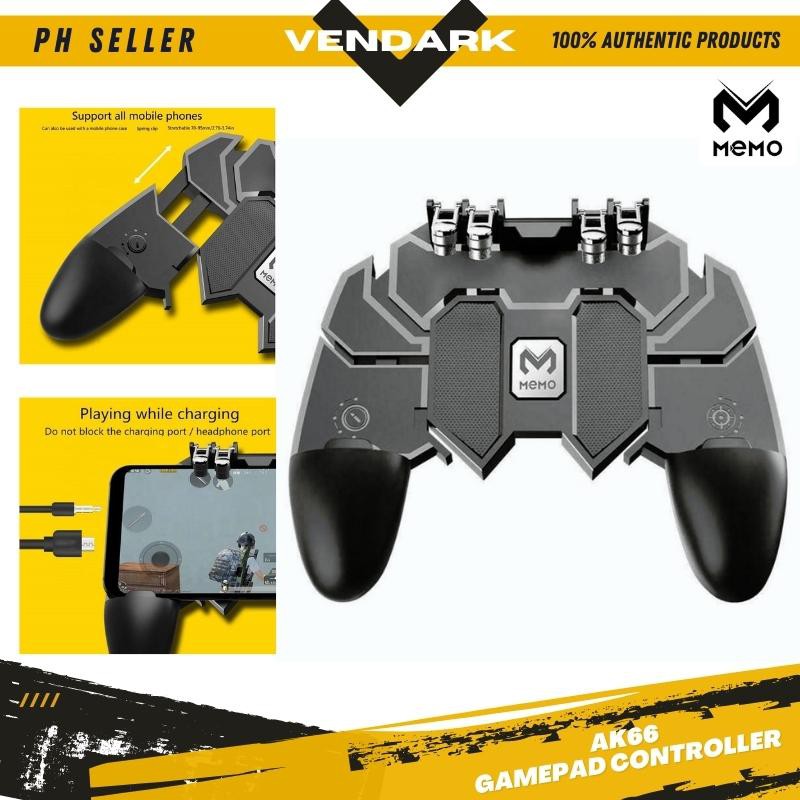 Original AK66 MEMO Mobile Controller For PUBG Six-finger | Shopee ...