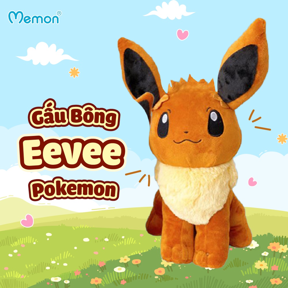 Memon Premium Eevee Pokemon Teddy Bear | Shopee Philippines