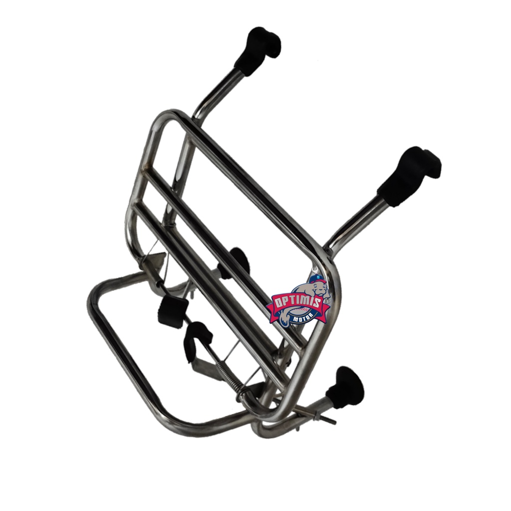 Front Rack Front Rack Wide Version Chrome Vespa Super Sprint Px Ps ...