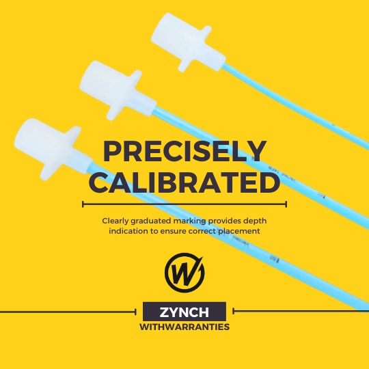 (Anesthesia) Bougie introducer stylet blue vented and straight tip for ...