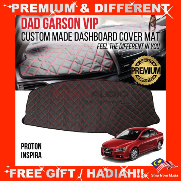DAD Dashboard Cover PROTON INSPIRA GARSON VIP Premium PU Leather Car ...