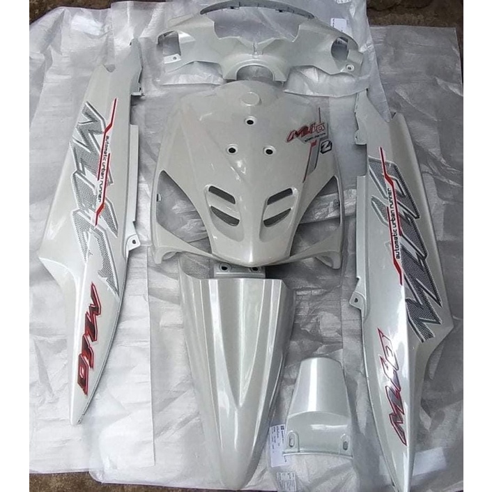 MIO 1 SET FAIRINGS WHITE MX/CHINESE/URBAN/AMORE | Shopee Philippines