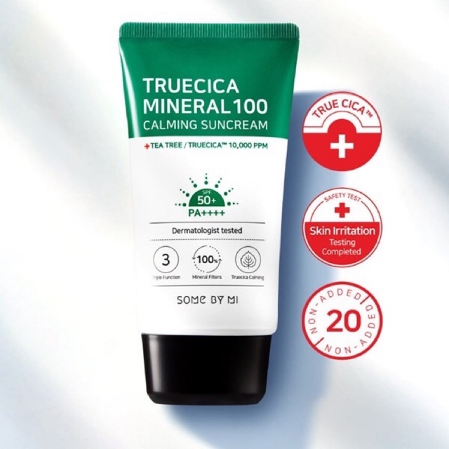 Somebymi Truecica Mineral 100 Calming Suncream 50ml | Shopee Philippines