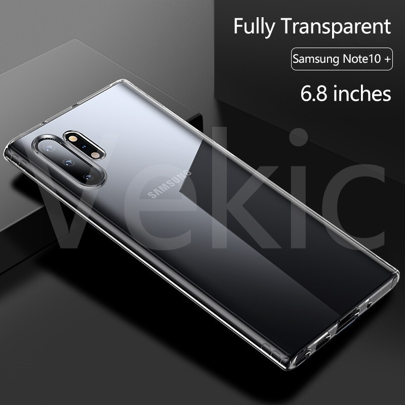 Samsung Galaxy Note10Plus/Note10 transparent case silicone all ...