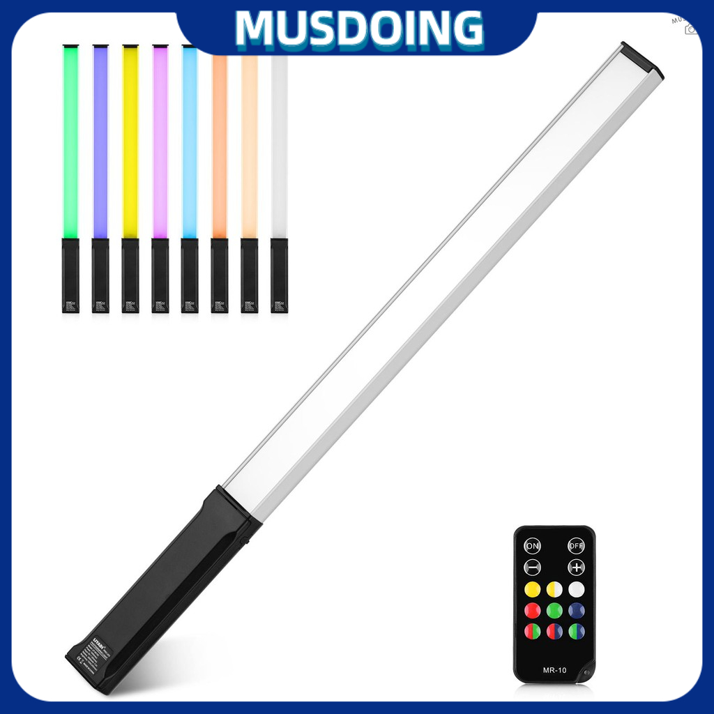 LIYADI RGB Handheld LED Light Wand Rechargeable Photography Light Stick ...