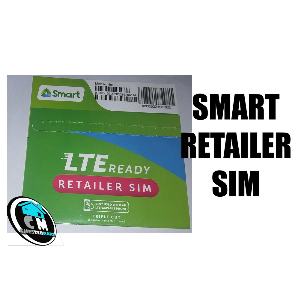 Retailer sim of smart free 150 loadwallet | Shopee Philippines