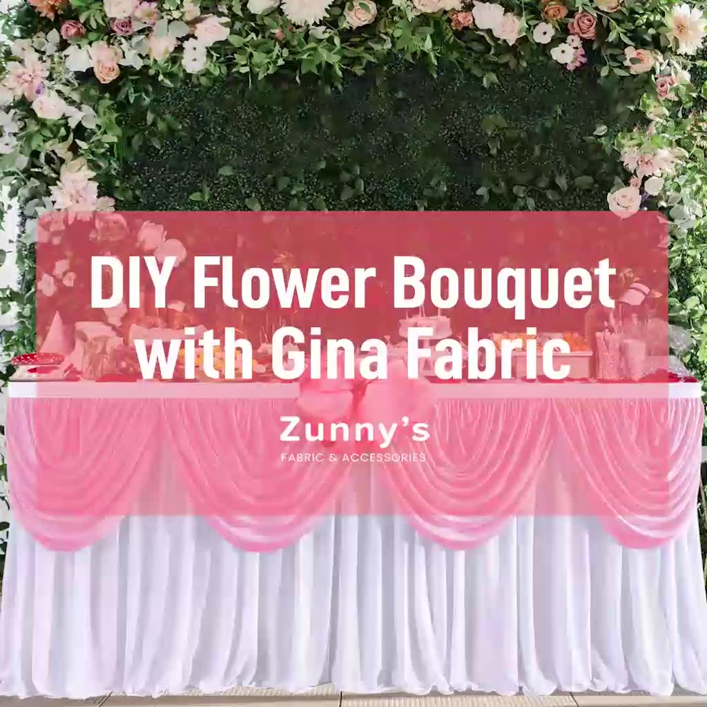 Geena Fabric Cloth Pongee Gina Per Yard (TELA ONLY) | Shopee Philippines