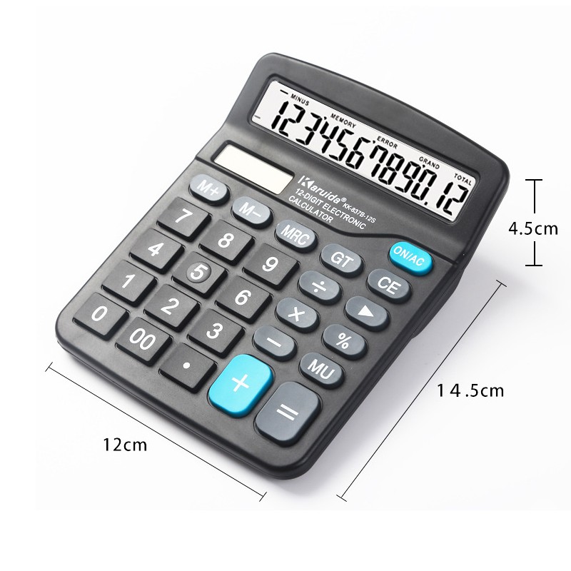 12 Digit Display Desktop Calculator,Calculate Commercial Tool Battery ...