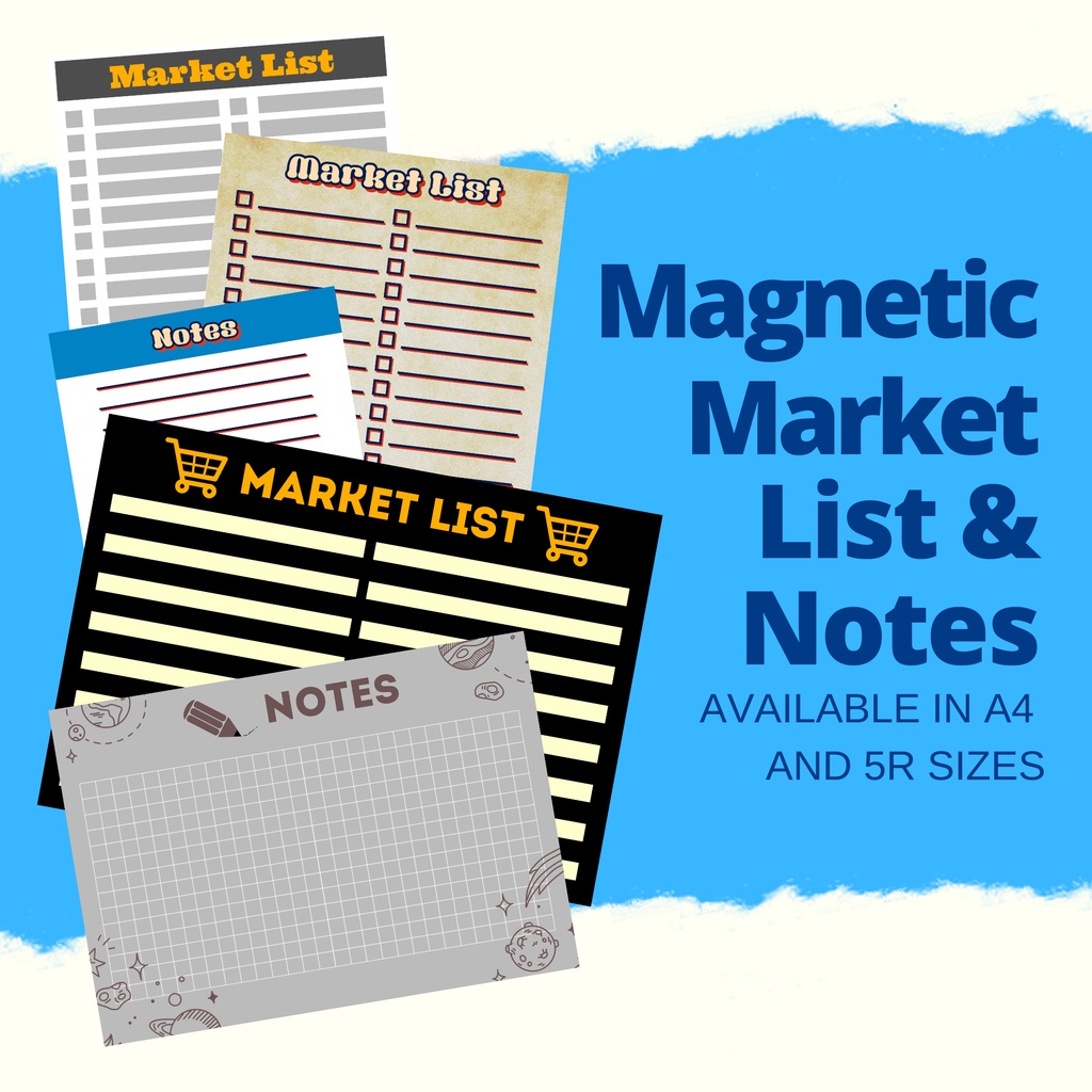 Ref Magnet Market List & Notes | Shopee Philippines