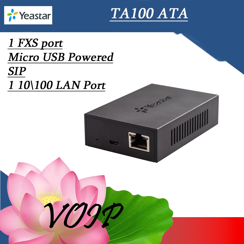 Yeastar TA100 1FXS,Analog Extensions for IP-PBX, Connect Legacy PBX w/ SIP Trunkings (VAT INC ...