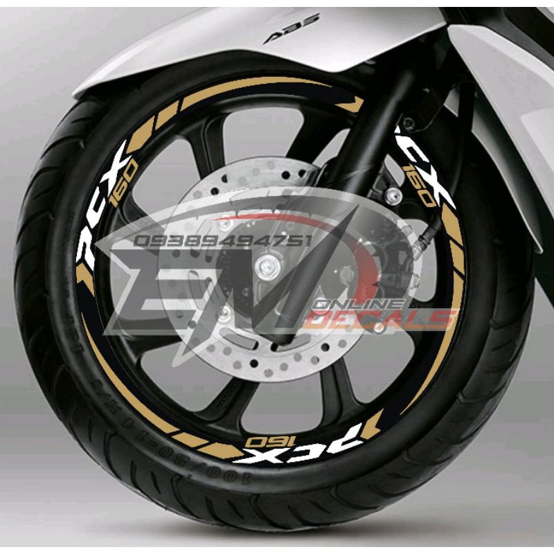 PCX 160 NEWEST MAGS DECALS DESIGN | Shopee Philippines