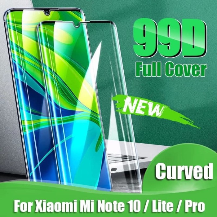Tg TEMPERED GLASS XIAOMI MI NOTE 10 LITE TEMPERED GLASS 9D TG FULL ...