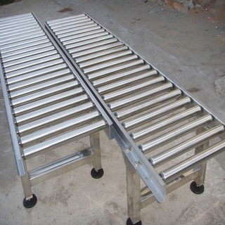 25mm x 300mm Carboon Steel Conveyor Roller Assembly Line Bearing Indoor ...