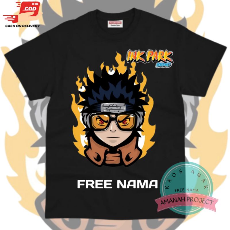 NARUTO ANIME CHILDREN'S CLOTHES OBITO CHARACTER CHILDREN'S T-SHIRTS ...