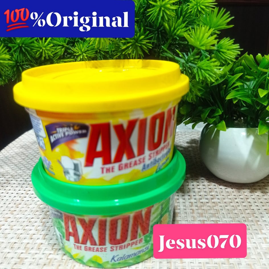 AXION Antibac Triple Active Powder Greese Stripper - 190g - Calamansi ...